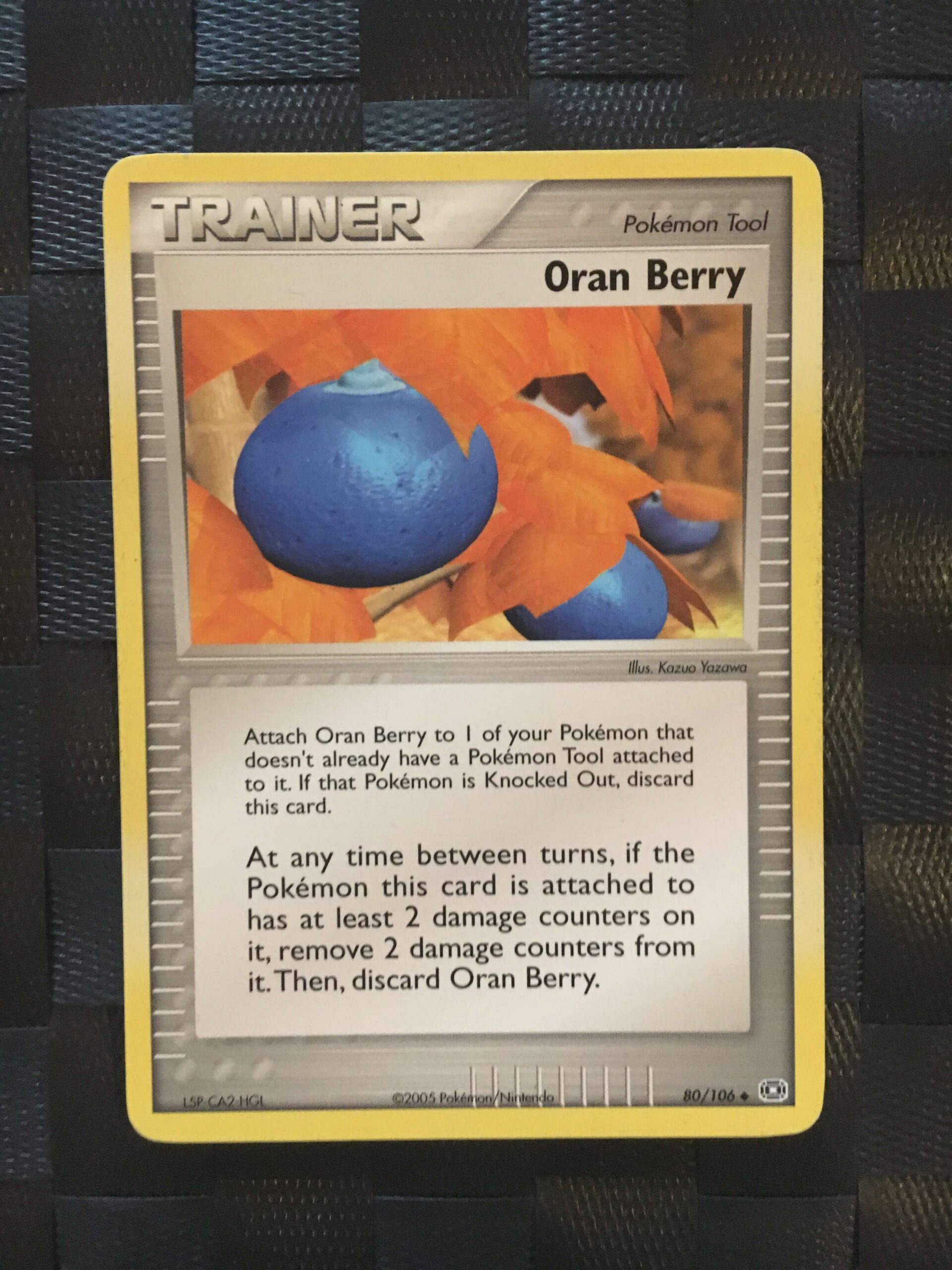Oran Berry Uncommon #80/106 – Ex Emerald | Pokeverden.dk
