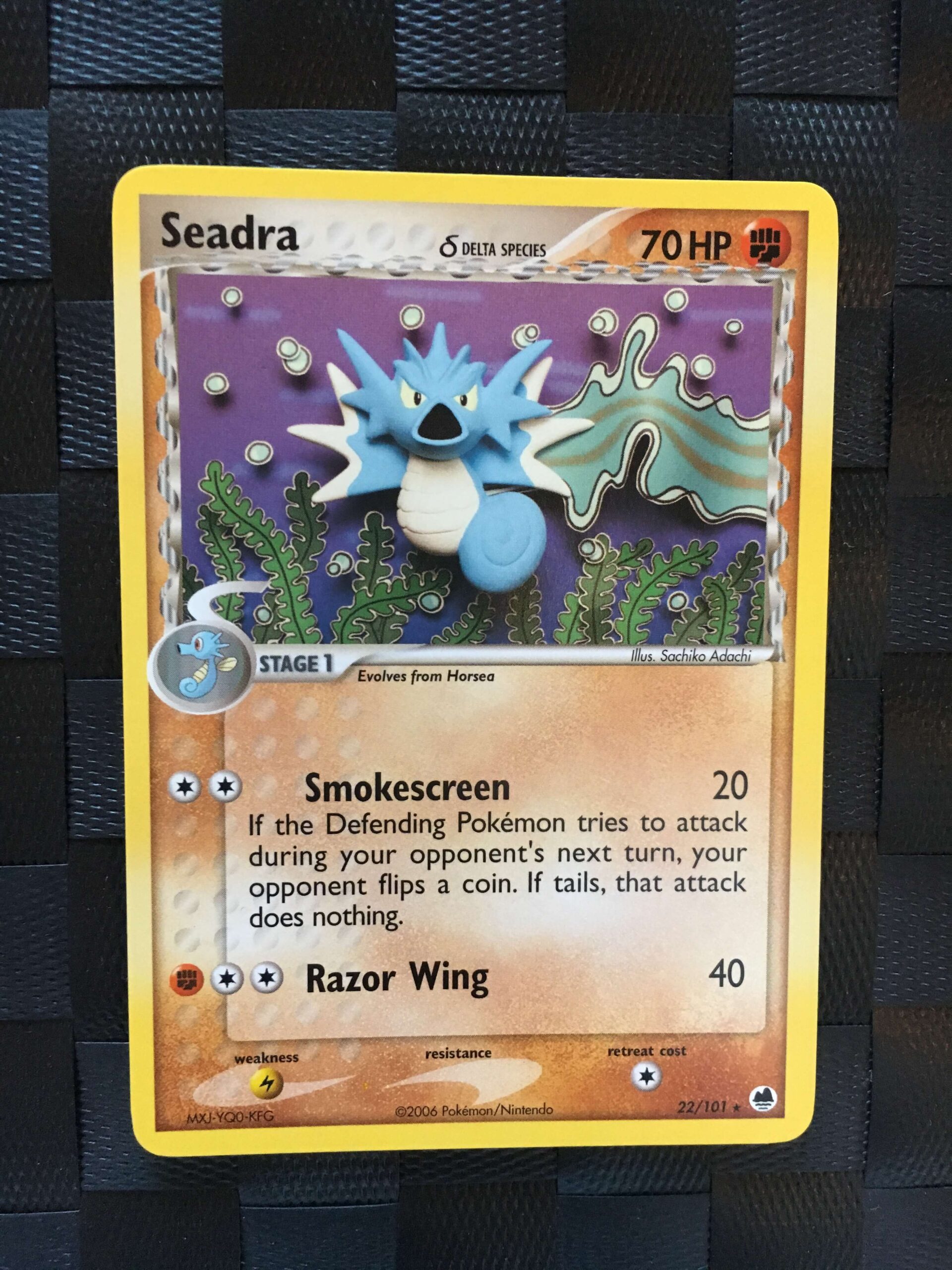 Seadra Rare #22/101 – Ex Dragon Frontiers | Pokeverden.dk