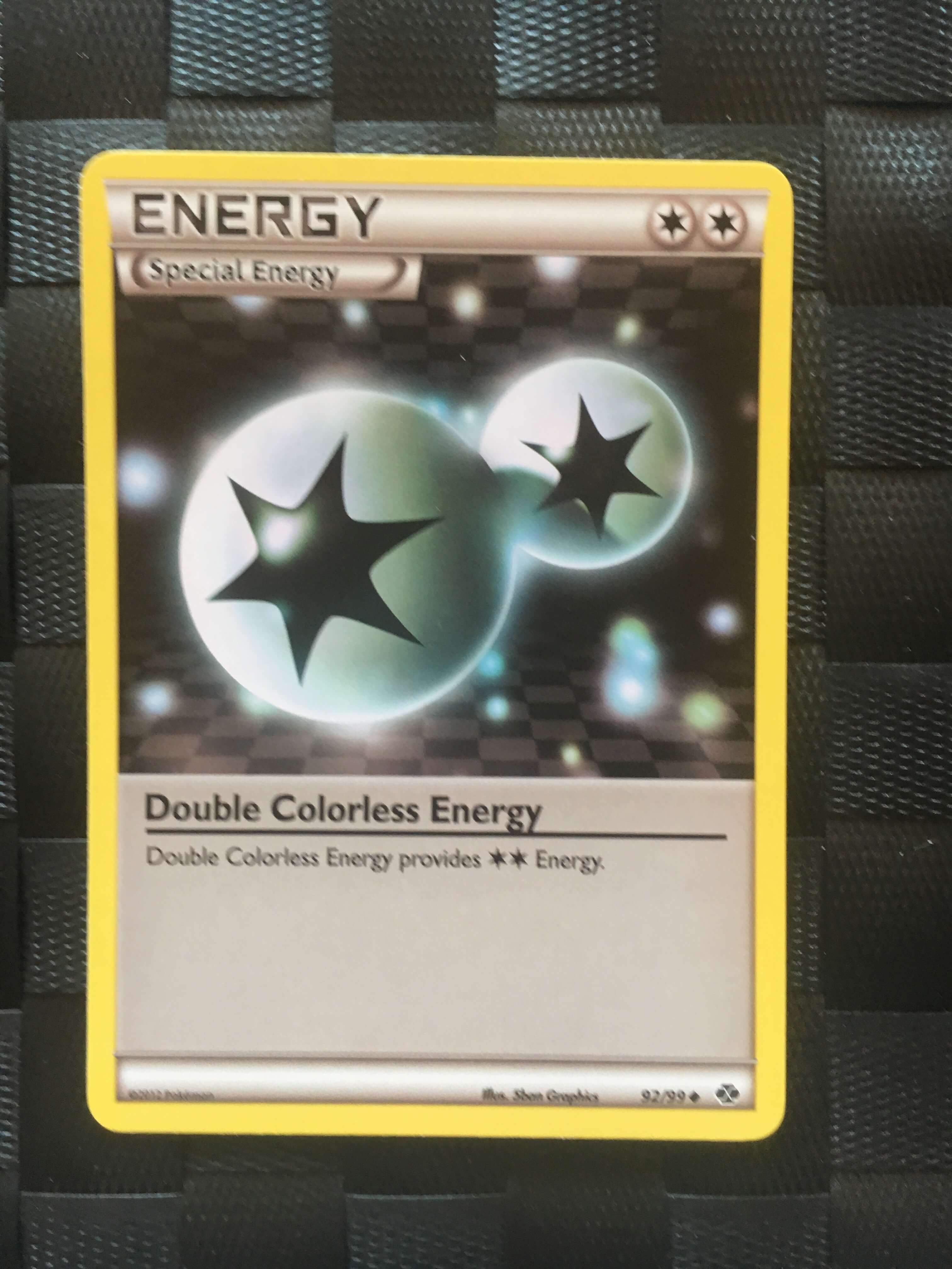 Double Colorless Energy Uncommon #92/99 – Black & White: Next Destinies
