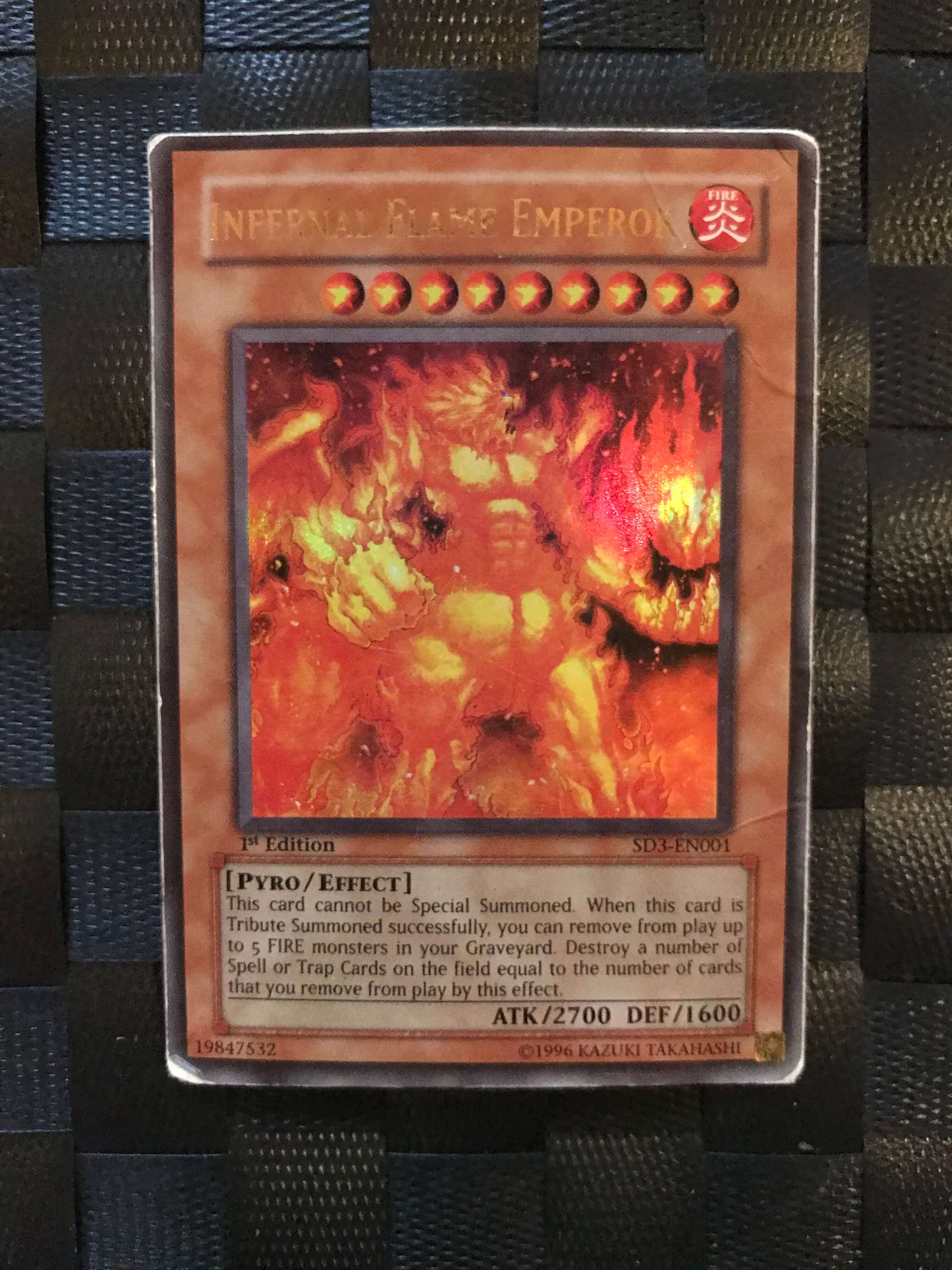 Infernal Flame Emperor Structure Deck: Blaze of Destruction 1st Edition ...