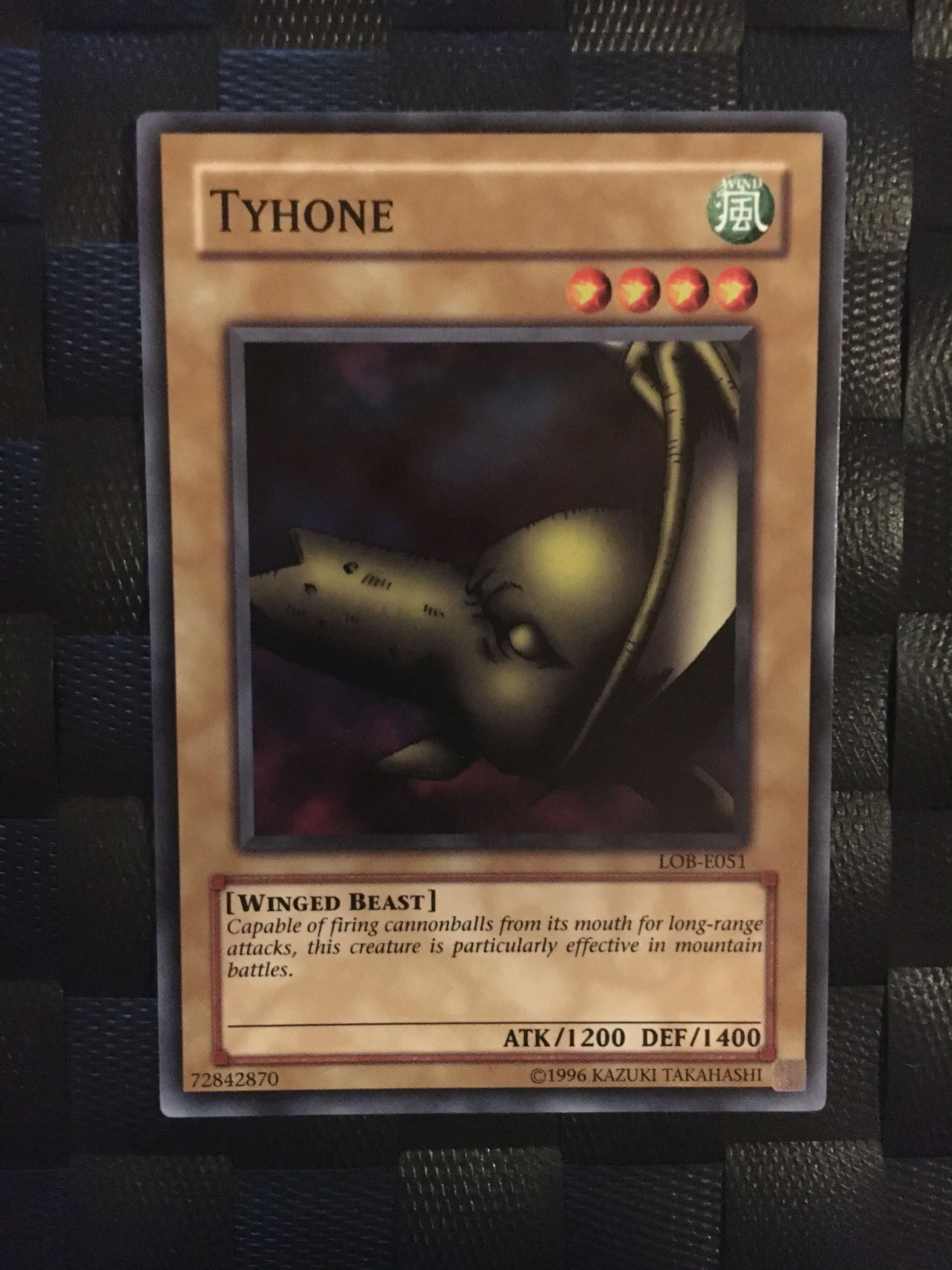Tyhone Legend of Blue Eyes White Dragon LOB-E051 | Pokeverden.dk