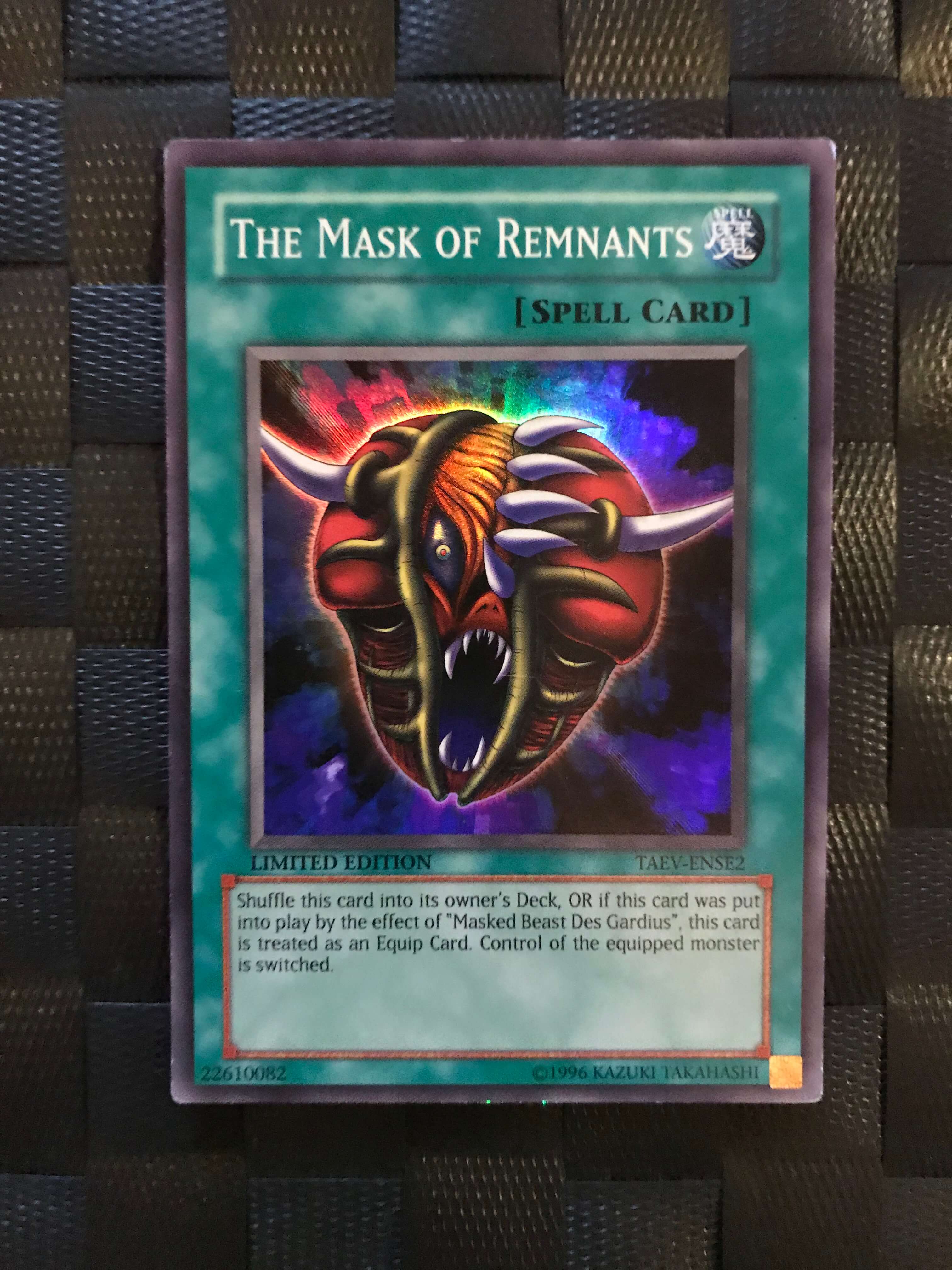 The Mask of Remnants Tactical Evolution TAEV-ENSE2 | Pokeverden.dk
