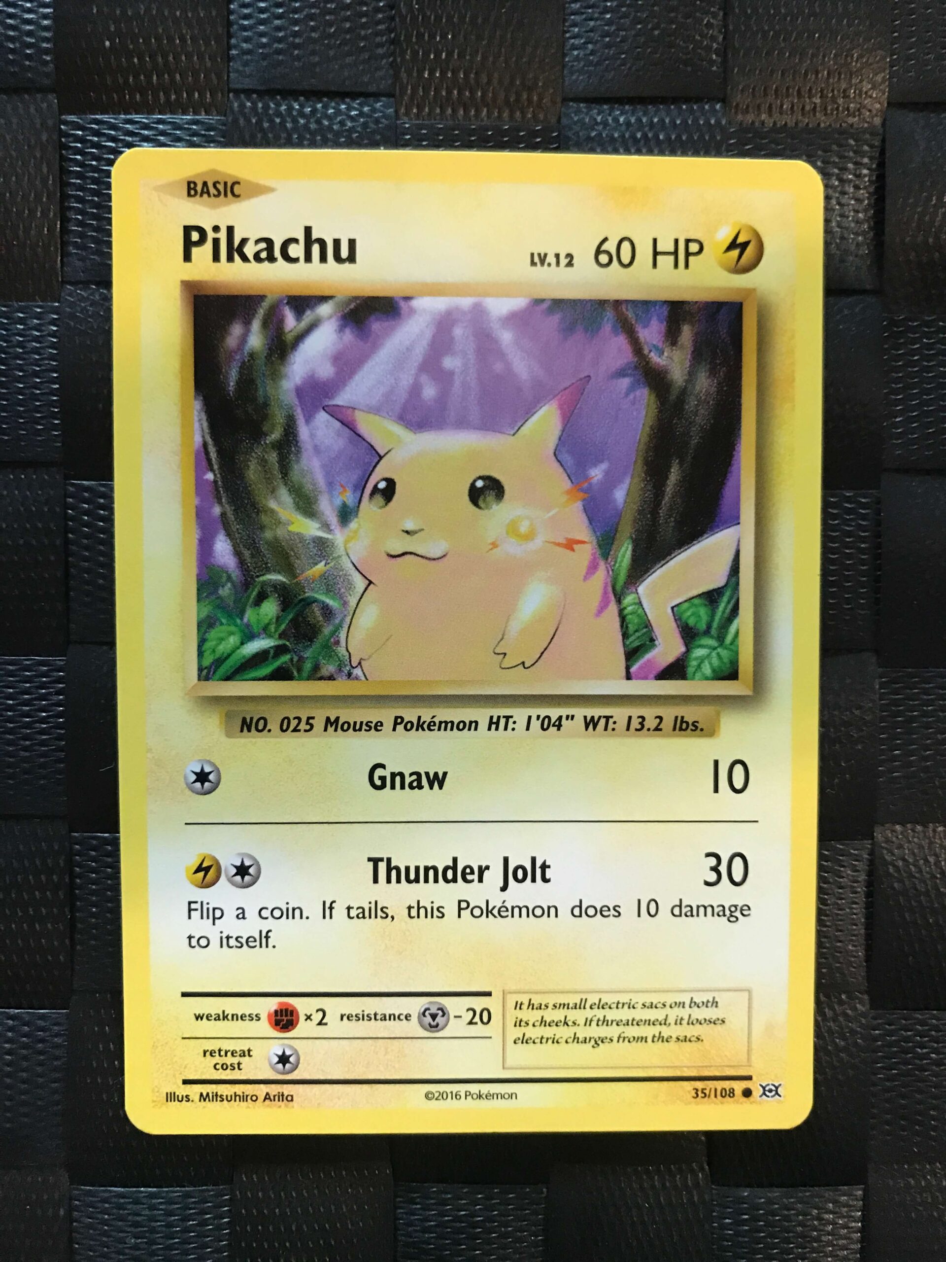 Pikachu Common #35/108 – XY: Evolutions | Pokeverden.dk