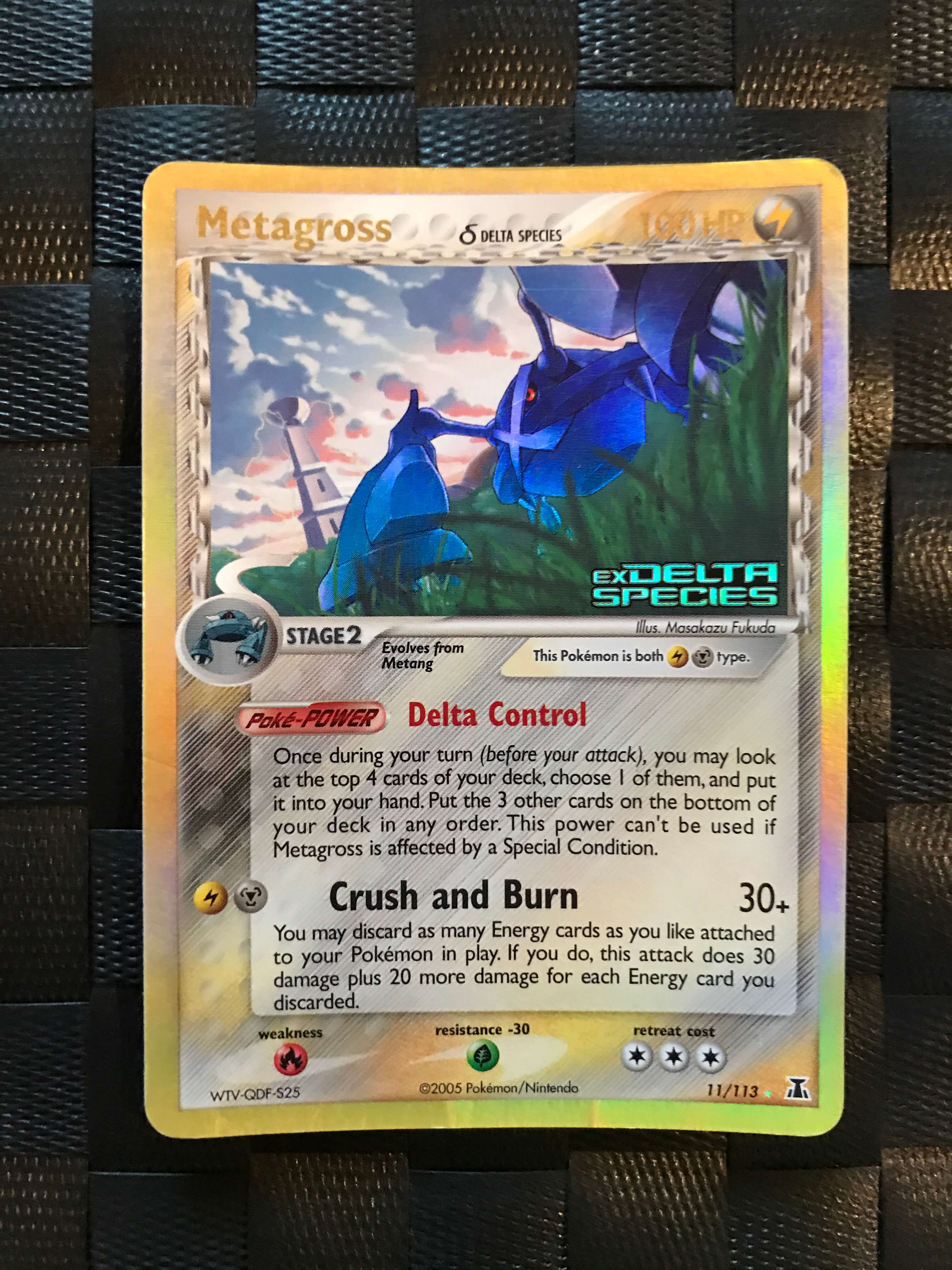 Metagross Reverse Rare #11/113 – Ex Delta Species | Pokeverden.dk