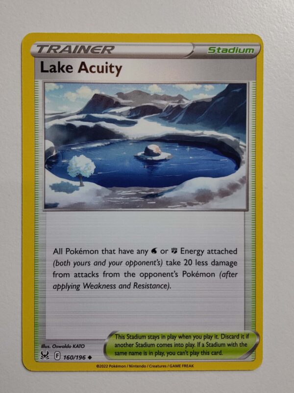 Lake Acuity #160/196 – Sword & Shield: Lost Origin